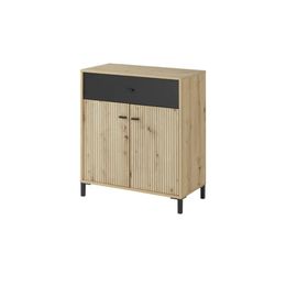 H&ouml;ffner Anrichte Calvas &brvbar; holzfarben &brvbar; Ma&szlig;e (cm): B: 80,2 H: 90,2 T: 40.1 &raquo; H&ouml;ffner