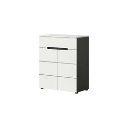 H&ouml;ffner Sideboard &brvbar; grau &brvbar; Ma&szlig;e (cm): B: 80 H: 94 &raquo; H&ouml;ffner