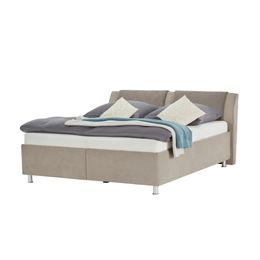vanDoorn Polsterbett mit Bettkasten Talea &brvbar; beige &brvbar; Ma&szlig;e (cm): B: 212 H: 98 &raquo; H&ouml;ffner