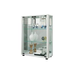 H&ouml;ffner Vitrine Sintalo &brvbar; wei&szlig; &brvbar; Ma&szlig;e (cm): B: 60 H: 80 T: 25.0 &raquo; H&ouml;ffner