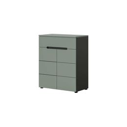 H&ouml;ffner Sideboard &brvbar; grau &brvbar; Ma&szlig;e (cm): B: 80 H: 94 &raquo; H&ouml;ffner
