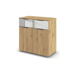 H&ouml;ffner Kommode Sklya &brvbar; holzfarben &brvbar; Ma&szlig;e (cm): B: 80 H: 81 &raquo; H&ouml;ffner