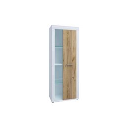 H&ouml;ffner Vitrine Usilo &brvbar; mehrfarbig &brvbar; Ma&szlig;e (cm): B: 60 H: 159 &raquo; H&ouml;ffner