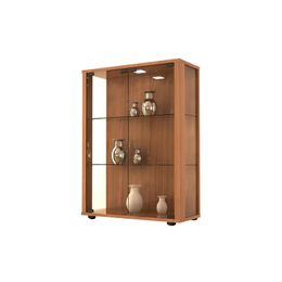 H&ouml;ffner Vitrine Sintalo &brvbar; holzfarben &brvbar; Ma&szlig;e (cm): B: 60 H: 80 T: 25.0 &raquo; H&ouml;ffner