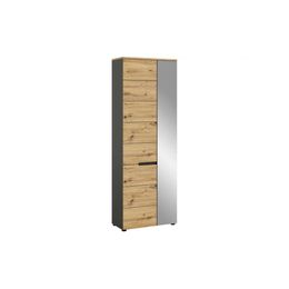H&ouml;ffner Garderobenschrank Canu &brvbar; holzfarben &brvbar; Ma&szlig;e (cm): B: 65 H: 190 &raquo; H&ouml;ffner