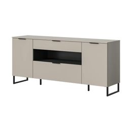 H&ouml;ffner Sideboard &brvbar; creme &brvbar; Ma&szlig;e (cm): B: 185 H: 80 &raquo; H&ouml;ffner