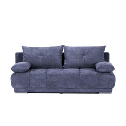 bobb Einzelsofa mit Schlaffunktion Isalie de Luxe &brvbar; blau &brvbar; Ma&szlig;e (cm): B: 206 H: 92 T: 105.0 &raquo; H&ouml;ffner