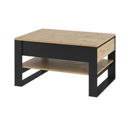 H&ouml;ffner Couchtisch Borba &brvbar; holzfarben &brvbar; Ma&szlig;e (cm): B: 70 H: 55 &raquo; H&ouml;ffner