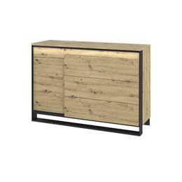 H&ouml;ffner Sideboard Borba &brvbar; holzfarben &brvbar; Ma&szlig;e (cm): B: 130 H: 91 T: 41.0 &raquo; H&ouml;ffner