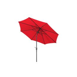 Schneider Schirme Sonnenschirm Harlem &brvbar; rot &brvbar; Ma&szlig;e (cm): H: 260 &Oslash;: 270 &raquo; H&ouml;ffner