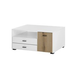H&ouml;ffner Couchtisch Hudson &brvbar; wei&szlig; &brvbar; Ma&szlig;e (cm): B: 90 H: 43 &raquo; H&ouml;ffner