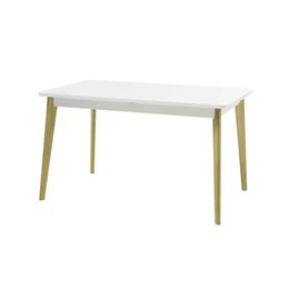 H&ouml;ffner Ausziehbarer Esstisch 140 -180 cm Ausziehbar Malaren &brvbar; wei&szlig; &brvbar; Ma&szlig;e (cm): B: 140 H: 75 &raquo; H&ouml;ffner