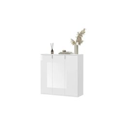 H&ouml;ffner Schuhschrank-Set Projekt X &brvbar; wei&szlig; &brvbar; Ma&szlig;e (cm): B: 91 H: 99 T: 34.0 &raquo; H&ouml;ffner