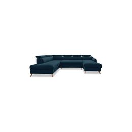 Miuform Wohnlandschaft mit Schlaffunktion Sweet Harmony &brvbar; blau &brvbar; Ma&szlig;e (cm): B: 321 H: 95 &raquo; H&ouml;ffner