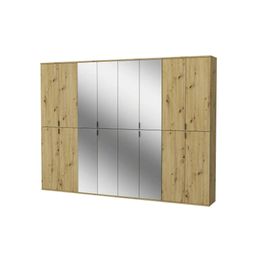 H&ouml;ffner Garderobenschrank Projekt X &brvbar; holzfarben &brvbar; Ma&szlig;e (cm): B: 244 H: 193 T: 34.0 &raquo; H&ouml;ffner