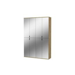 H&ouml;ffner Garderobenschrank Projekt X &brvbar; holzfarben &brvbar; Ma&szlig;e (cm): B: 122 H: 193 T: 34.0 &raquo; H&ouml;ffner