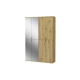 H&ouml;ffner Mehrzweckschrank-Set Projekt X &brvbar; holzfarben &brvbar; Ma&szlig;e (cm): B: 122 H: 193 T: 34.0 &raquo; H&ouml;ffner