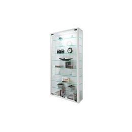H&ouml;ffner Vitrine Lumo &brvbar; wei&szlig; &brvbar; Ma&szlig;e (cm): B: 59 H: 113 T: 18.0 &raquo; H&ouml;ffner
