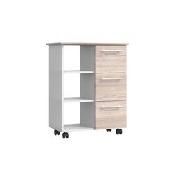 H&ouml;ffner Servierwagen Esilo &brvbar; holzfarben &brvbar; Ma&szlig;e (cm): B: 68 H: 85 &raquo; H&ouml;ffner