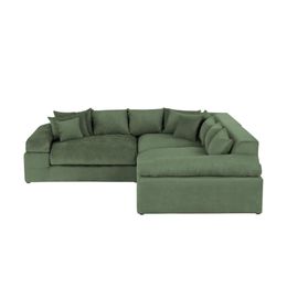 Smart Ecksofa Lianea &brvbar; gr&uuml;n &brvbar; Ma&szlig;e (cm): B: 278 H: 86 T: 278.0 &raquo; H&ouml;ffner