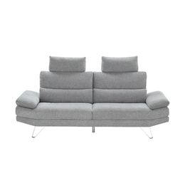 H&ouml;ffner 3-sitzer Varinia &brvbar; grau &brvbar; Ma&szlig;e (cm): B: 228 H: 89 T: 106.0 &raquo; H&ouml;ffner