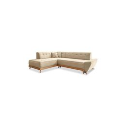 Miuform Ecksofa mit Schlaffunktion Dazzling Daisy &brvbar; beige &brvbar; Ma&szlig;e (cm): B: 253 H: 77 &raquo; H&ouml;ffner