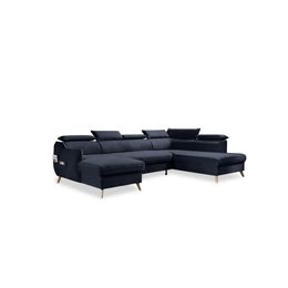 Miuform Wohnlandschaft mit Schlaffunktion Sweet Harmony &brvbar; blau &brvbar; Ma&szlig;e (cm): B: 321 H: 95 &raquo; H&ouml;ffner