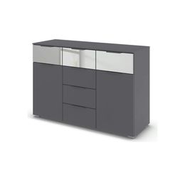 H&ouml;ffner Sideboard &brvbar; grau &brvbar; Ma&szlig;e (cm): B: 120 H: 81 &raquo; H&ouml;ffner