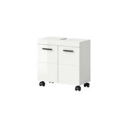 H&ouml;ffner Waschbeckenunterschrank &brvbar; wei&szlig; &brvbar; Ma&szlig;e (cm): B: 60 H: 58 &raquo; H&ouml;ffner