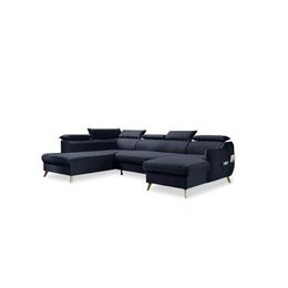Miuform Wohnlandschaft mit Schlaffunktion Sweet Harmony &brvbar; blau &brvbar; Ma&szlig;e (cm): B: 321 H: 95 &raquo; H&ouml;ffner