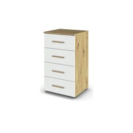 H&ouml;ffner Kommode Moffat &brvbar; holzfarben &brvbar; Ma&szlig;e (cm): B: 40 H: 100 &raquo; H&ouml;ffner