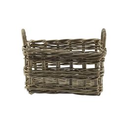 HOME STORY Rattankorb 2er Set &brvbar; braun &brvbar; Rattan &brvbar; Ma&szlig;e (cm): B: 38 H: 29 T: 27.0 &raquo; H&ouml;ffner