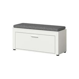 H&ouml;ffner Sitzbank inkl. Sitzkissen &brvbar; wei&szlig; &brvbar; Ma&szlig;e (cm): B: 100 H: 44 &raquo; H&ouml;ffner