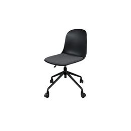 H&ouml;ffner Drehstuhl Fl&ouml;ha &brvbar; schwarz &brvbar; Ma&szlig;e (cm): B: 50 H: 80 T: 55.0 &raquo; H&ouml;ffner