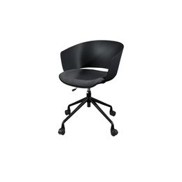 H&ouml;ffner Drehstuhl Forth &brvbar; schwarz &brvbar; Ma&szlig;e (cm): B: 58,5 H: 82 T: 56.0 &raquo; H&ouml;ffner