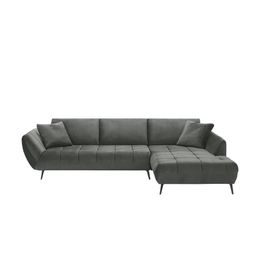 bobb Ecksofa mit Sitztiefenverstellung Carly grau Ma&szlig;e (cm): B: 320 H: 90 T: 215.0 &raquo; H&ouml;ffner