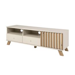 H&ouml;ffner Lowboard Harmony &brvbar; creme &brvbar; Ma&szlig;e (cm): B: 138 H: 44 T: 40.0 &raquo; H&ouml;ffner