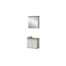 H&ouml;ffner Badkombination &brvbar; holzfarben &brvbar; Ma&szlig;e (cm): B: 69 H: 187 &raquo; H&ouml;ffner