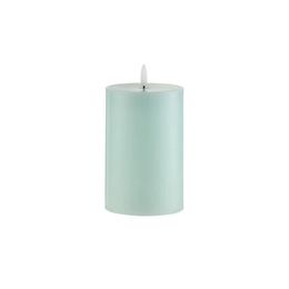 HOME STORY LED Kerze blau Paraffin,Kunststoff Ma&szlig;e (cm): H: 18 &Oslash;: 10 &raquo; H&ouml;ffner