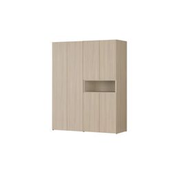 H&ouml;ffner Dreht&uuml;renschrank mit Beleuchtung Villa &brvbar; holzfarben &brvbar; Ma&szlig;e (cm): B: 161 H: 202 T: 58.0 &raquo; H&ouml;ffner