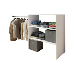 H&ouml;ffner Kompaktgarderobe Dacho &brvbar; wei&szlig; &brvbar; Ma&szlig;e (cm): B: 90 H: 100 T: 50.0 &raquo; H&ouml;ffner