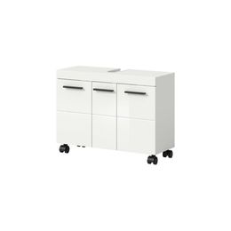 H&ouml;ffner Waschbeckenunterschrank &brvbar; wei&szlig; &brvbar; Ma&szlig;e (cm): B: 80 H: 58 &raquo; H&ouml;ffner