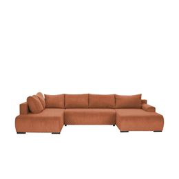 Smart Wohnlandschaft Nelly braun Ma&szlig;e (cm): B: 345 H: 85 T: 202.0 &raquo; H&ouml;ffner