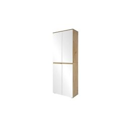 Smart Mehrzweckhochschrank BEN holzfarben Ma&szlig;e (cm): B: 80 H: 210 T: 37.0 &raquo; H&ouml;ffner