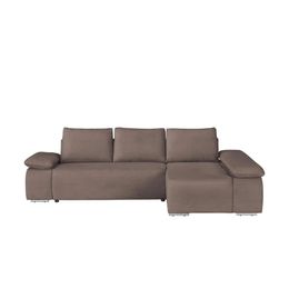 switch Ecksofa Soft braun Ma&szlig;e (cm): B: 282 H: 84 T: 182.0 &raquo; H&ouml;ffner