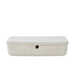 H&ouml;ffner Aufbewahrungsbox mit Deckel beige Filz Ma&szlig;e (cm): B: 37 H: 14 &raquo; H&ouml;ffner