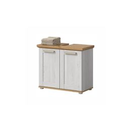 H&ouml;ffner Waschbeckenunterschrank &brvbar; holzfarben &brvbar; Ma&szlig;e (cm): B: 69 H: 59 &raquo; H&ouml;ffner