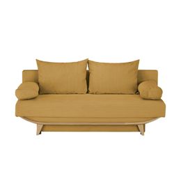 Smart Schlafsofa Odesso &brvbar; gelb &brvbar; Ma&szlig;e (cm): B: 195 H: 78 T: 95.0 &raquo; H&ouml;ffner