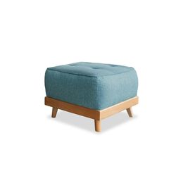 Miuform Fu&szlig;hocker Dazzling Daisy &brvbar; t&uuml;rkis/petrol &brvbar; Ma&szlig;e (cm): B: 56 H: 42 &raquo; H&ouml;ffner