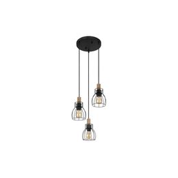 Globo Lighting Pendelleuchte &brvbar; schwarz &brvbar; Ma&szlig;e (cm): H: 120 &Oslash;: 35.5 &raquo; H&ouml;ffner